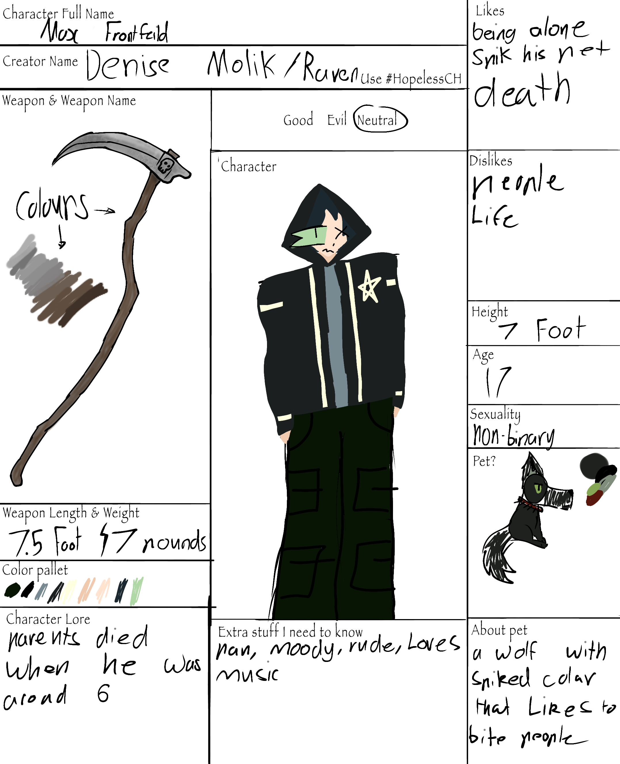 For hopeless comic my Mercy - ibisPaint