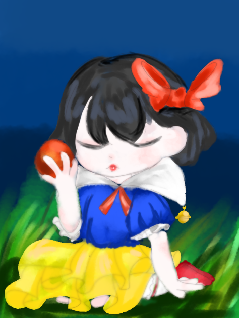 SNOW WHITE 🍎 - ibisPaint