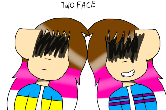 two face - ibisPaint