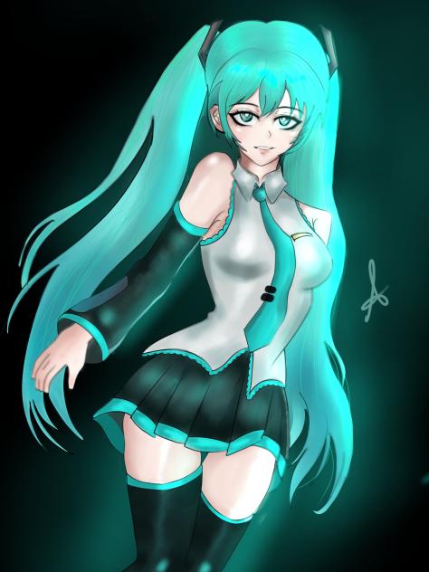 Hatsune Miku - ibisPaint
