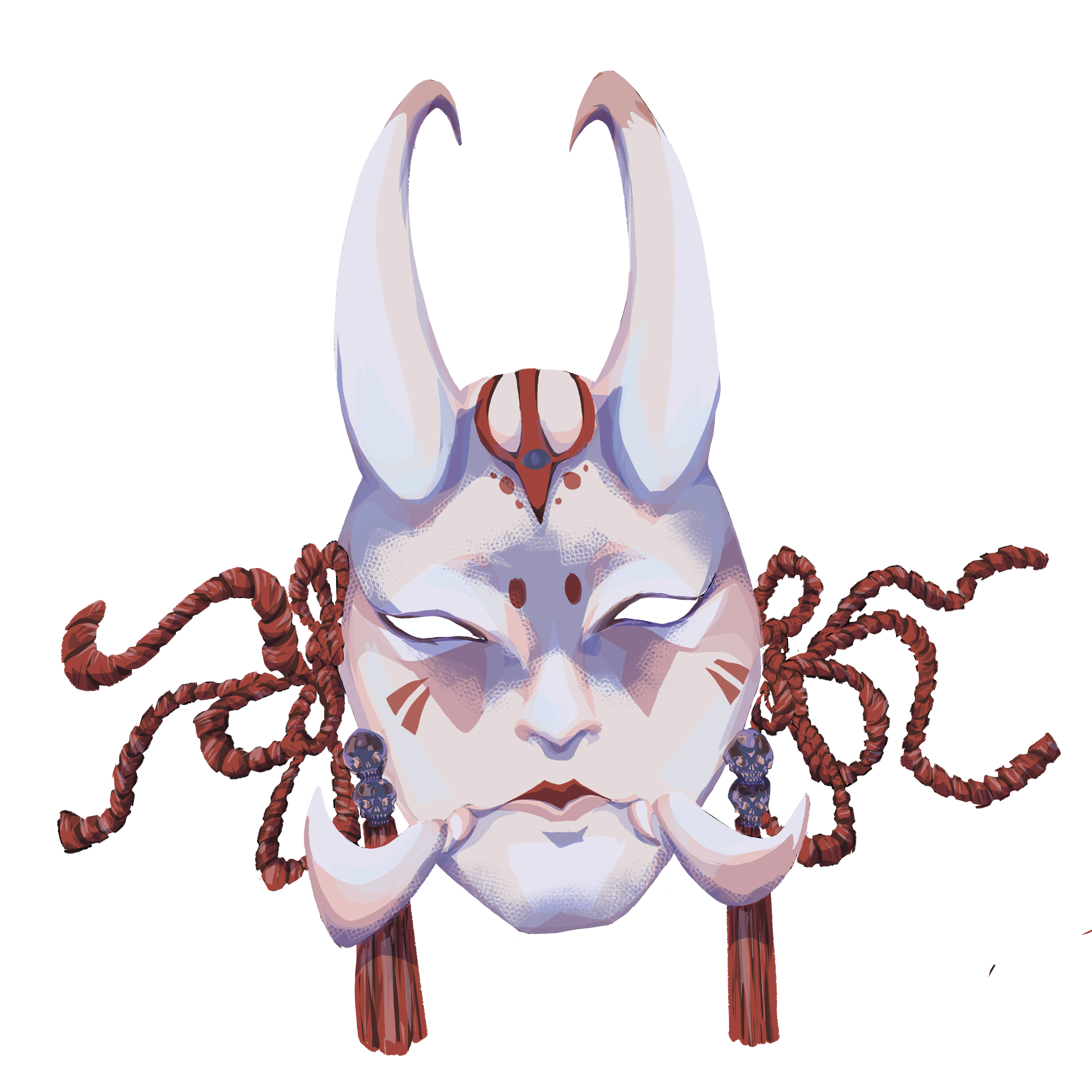 Demon mask - ibisPaint