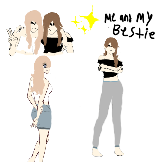 Me and my bestie - ibisPaint