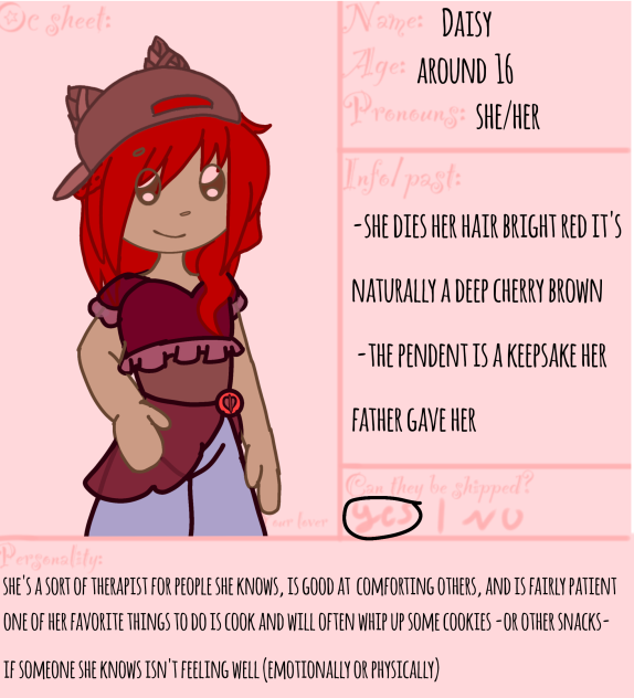 character sheet! - ibisPaint