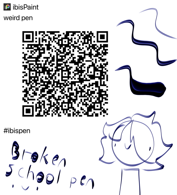 Weird pen - ibisPaint