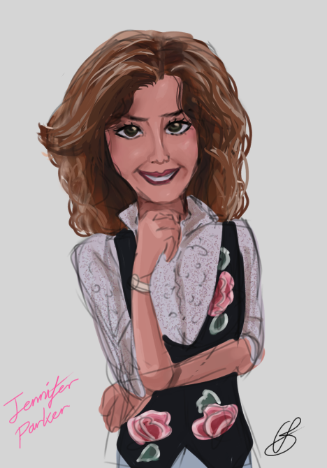 Jennifer Parker Sketch No. 1,006,543,781 - ibisPaint