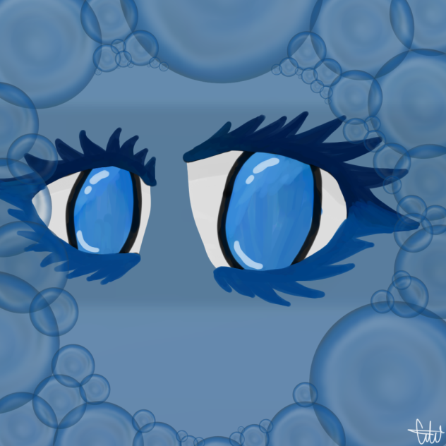 Bubbly glare - ibisPaint