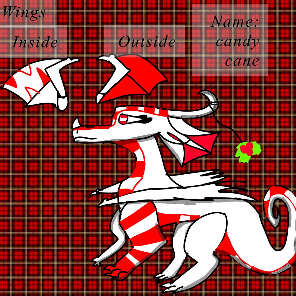 Raffle candy cane - ibisPaint