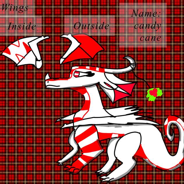 Raffle candy cane - ibisPaint