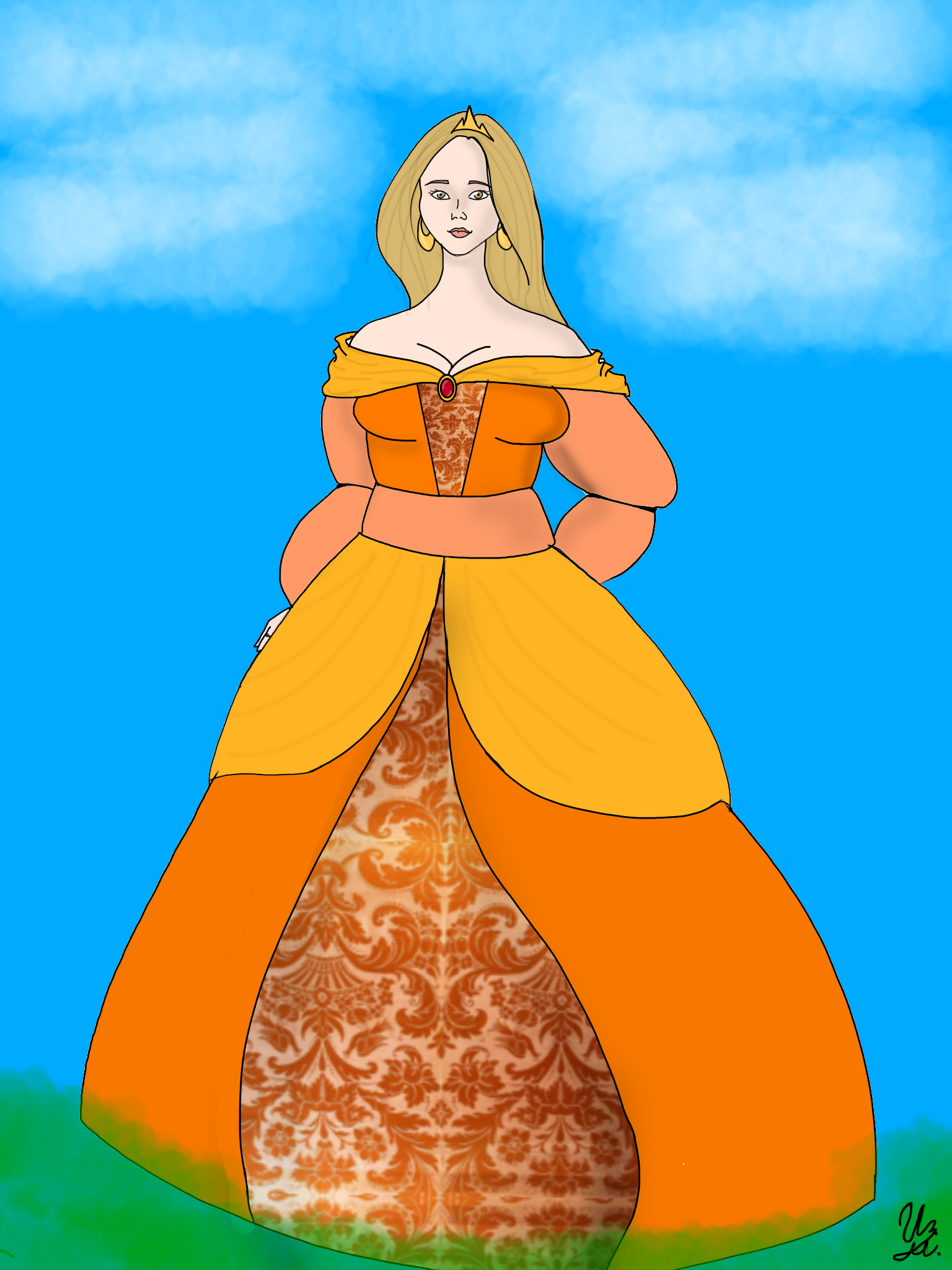 Anna portrait - ibisPaint