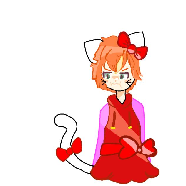 akito and hello kitty - ibisPaint