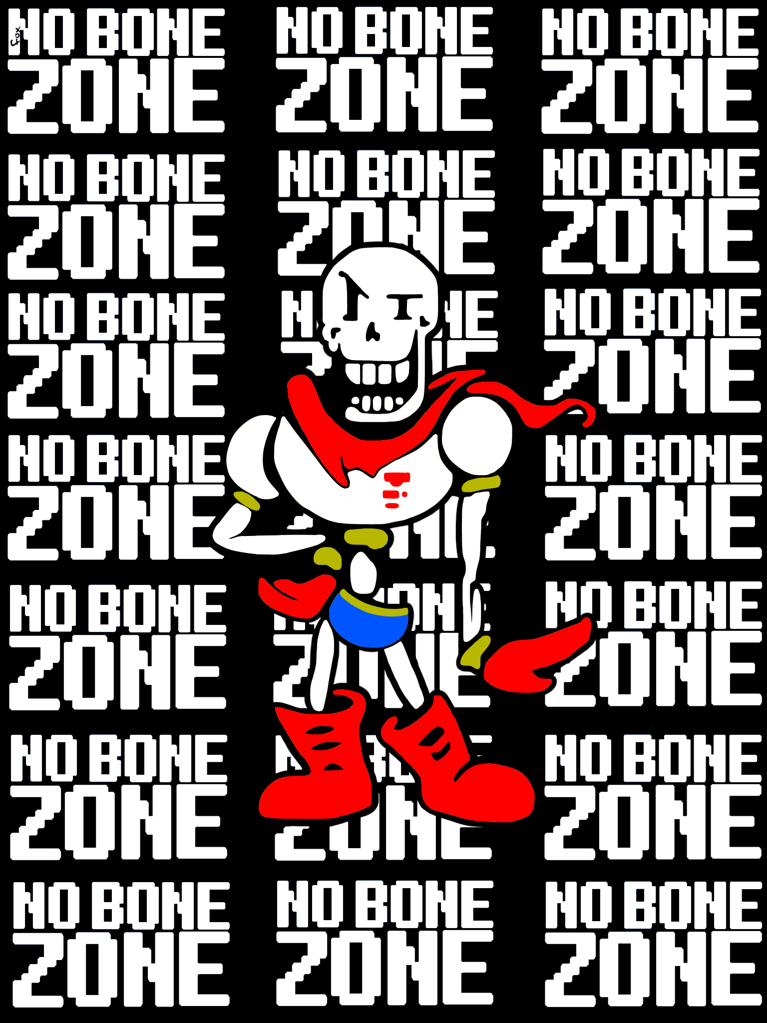 The Bone Zone, Undertake Artwork - ibisPaint