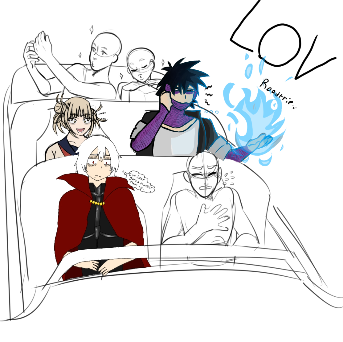 MHA LOV ART COLLAB MEHEHHEHE - ibisPaint