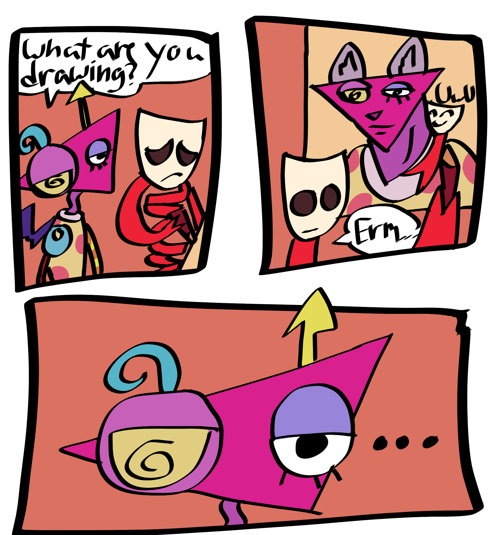 Look at this goofy comic I made - ibisPaint