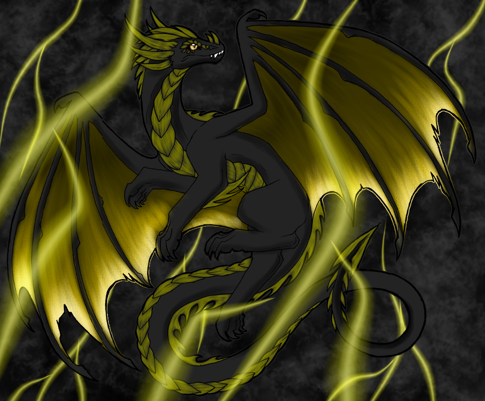 Lightning Dragon!! - ibisPaint