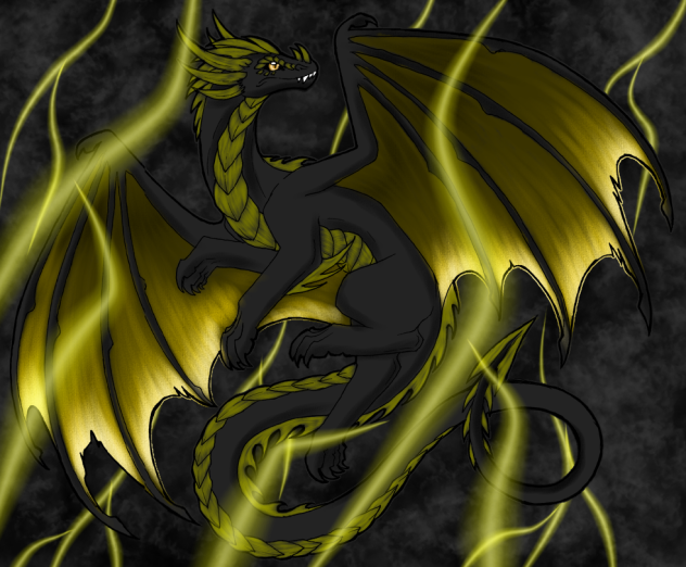 Lightning Dragon!! - ibisPaint