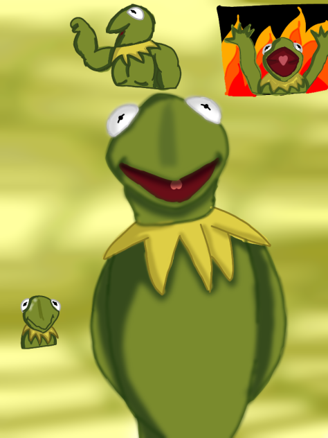 Kermit the frog - ibisPaint