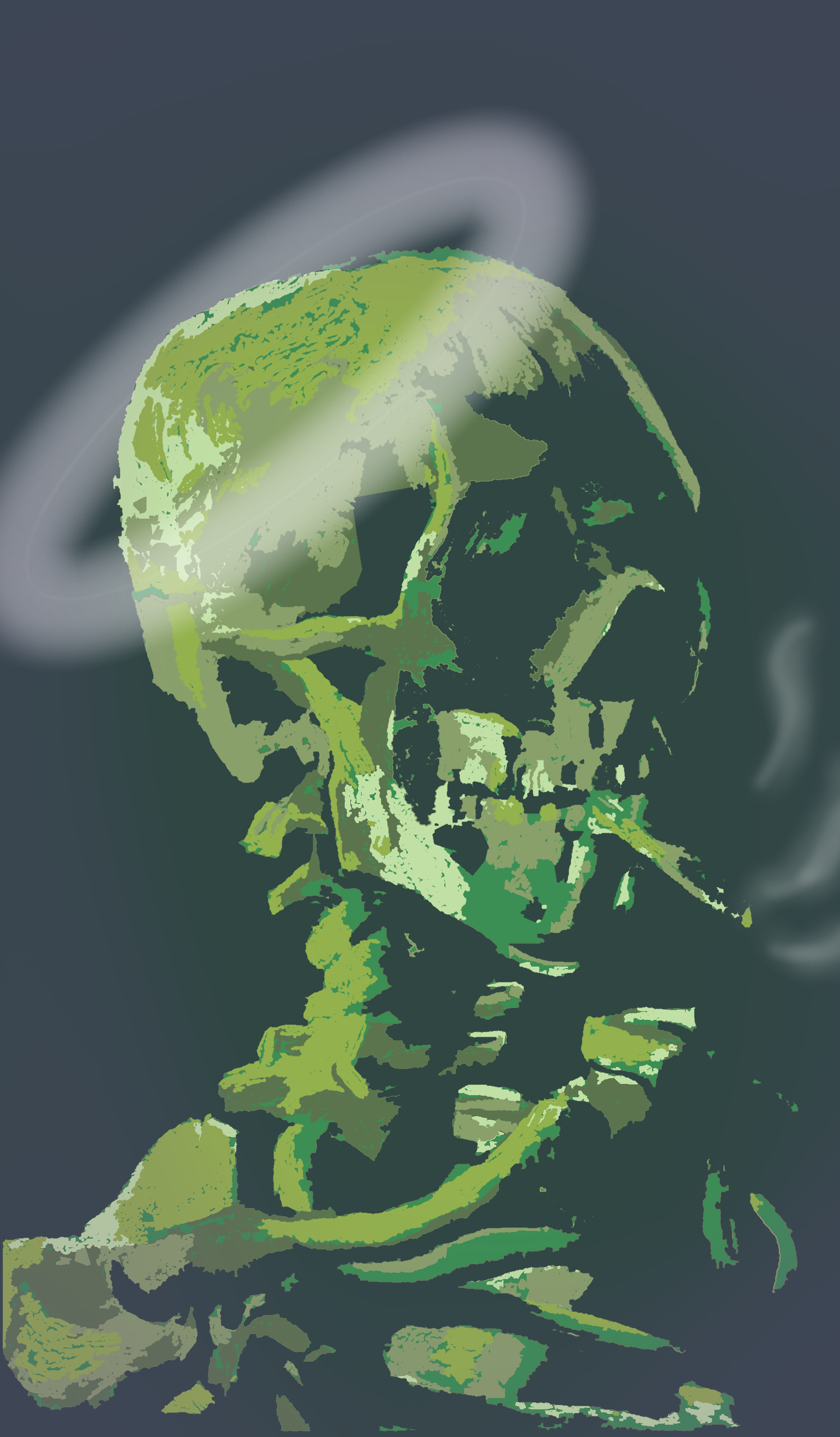 Skelly wallpaper - ibisPaint
