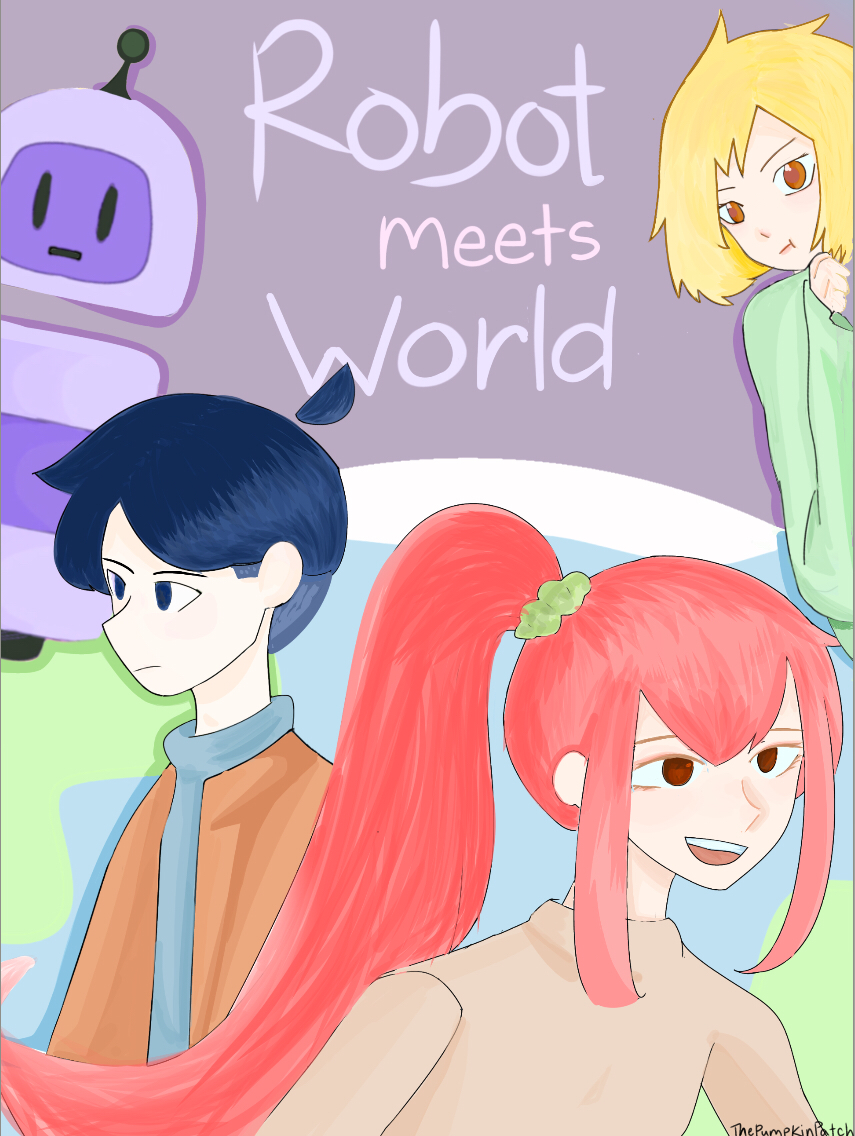 Robot + World - ibisPaint