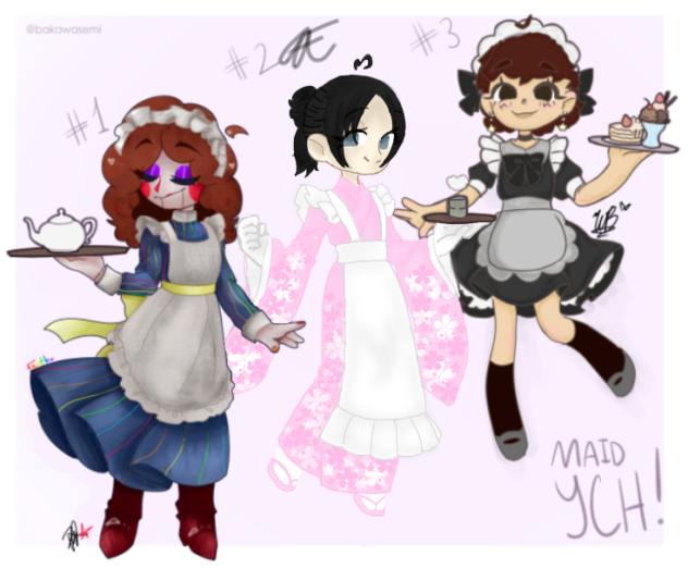 Maid Collaboration - ibisPaint