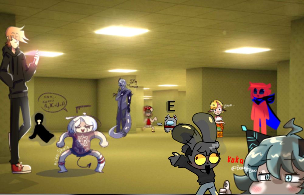 Backrooms collab 2.0 R E A L - ibisPaint