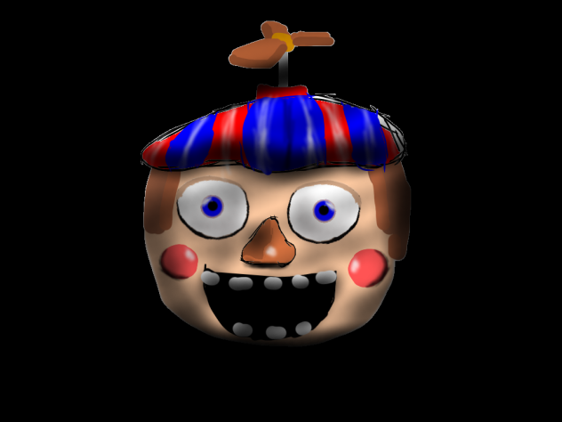 SpeedPaint- fnaf balloon boy - ibisPaint