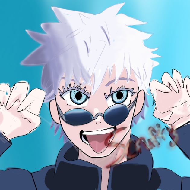 my first gojo - ibisPaint