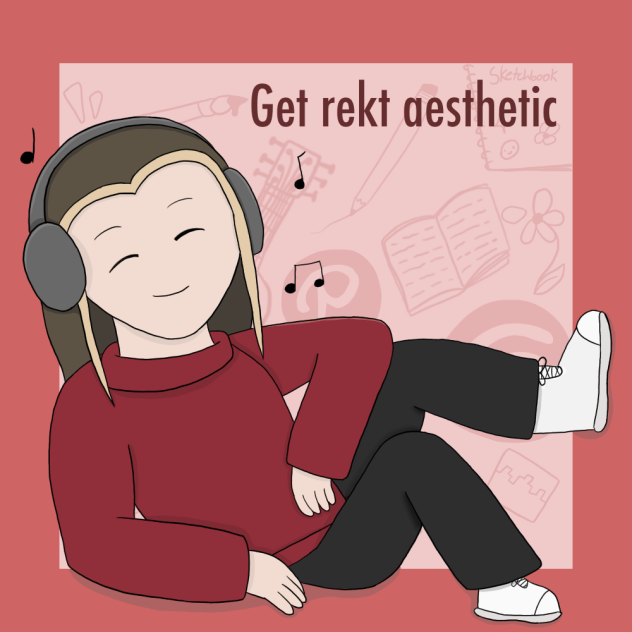 Get rekt aesthetic FA - ibisPaint