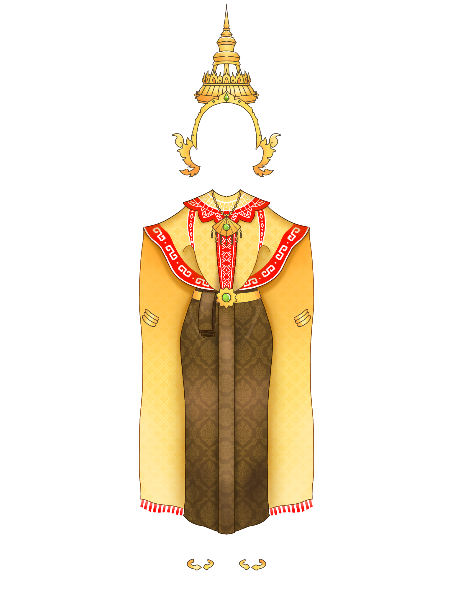 thai dress 3 - ibisPaint