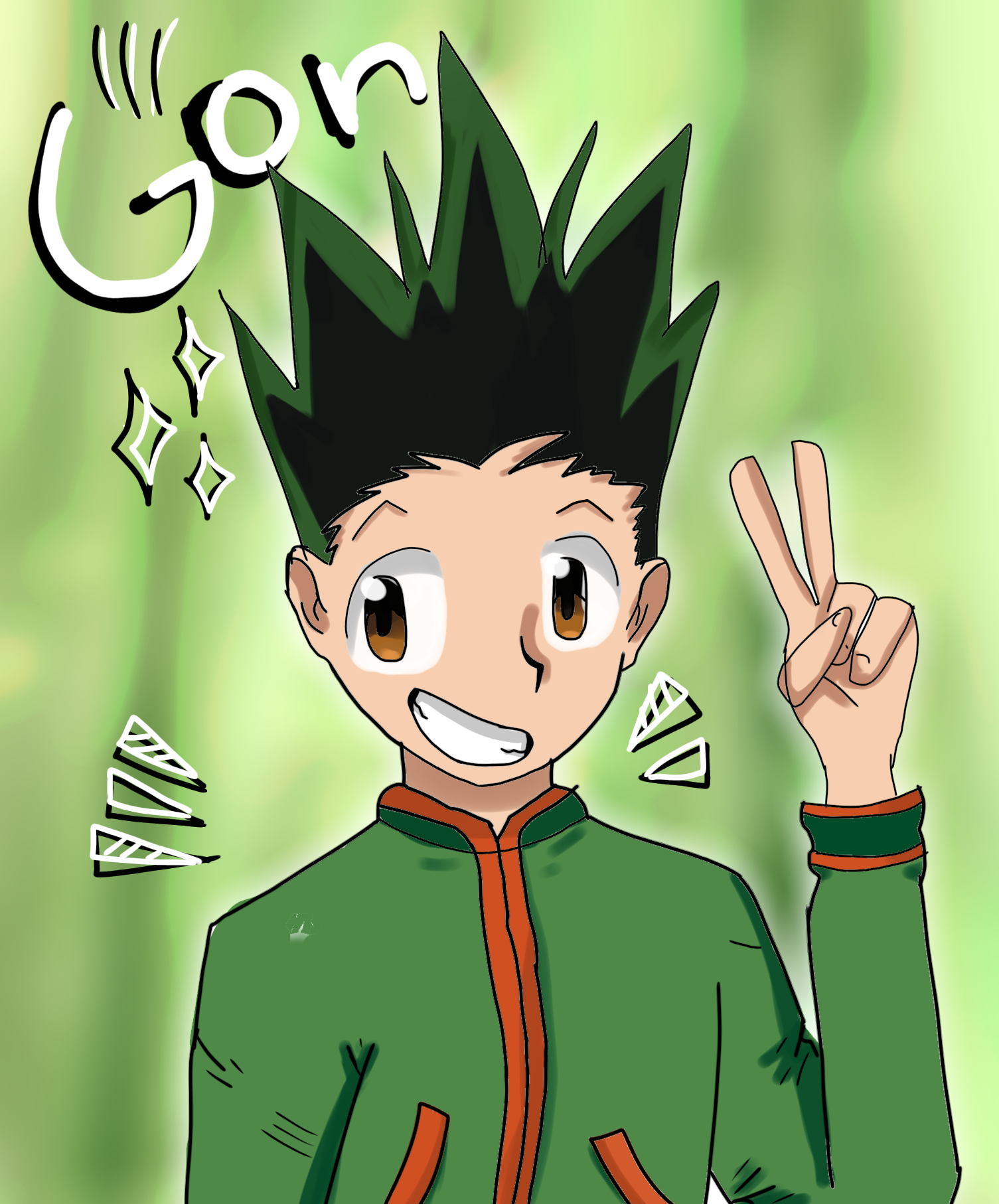 Gon Freecss from HxH - ibisPaint