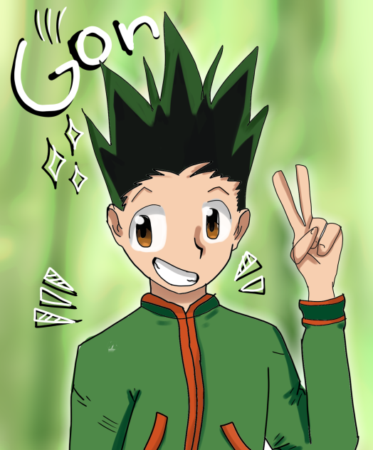 Gon Freecss from HxH - ibisPaint