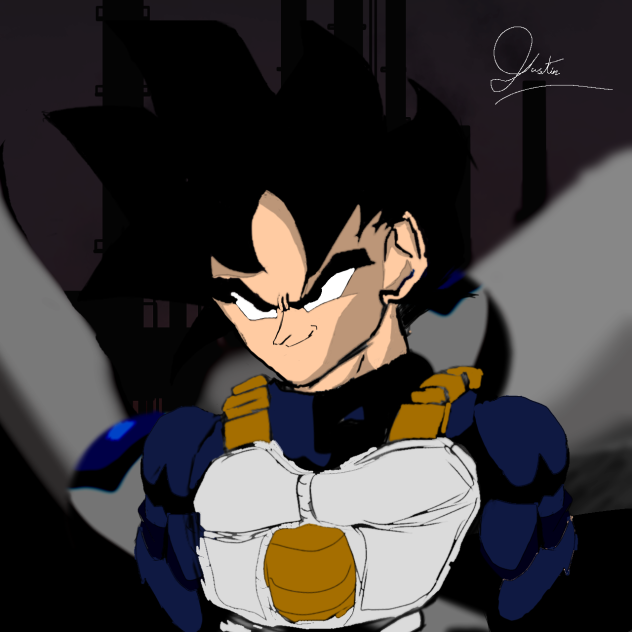 Dragon Ball Z Mysterious Monkey - ibisPaint