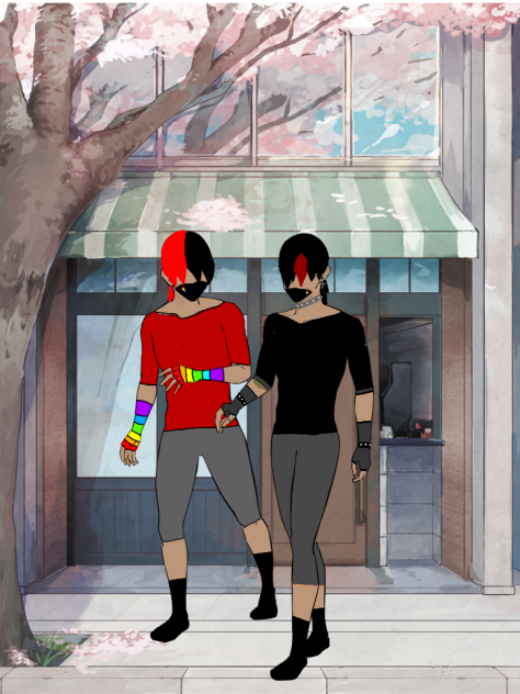 me and my bf - ibisPaint