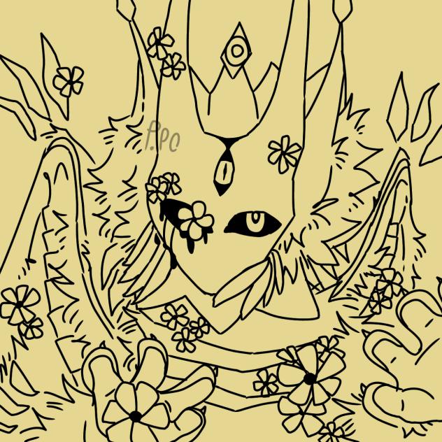 Urzuk OC lineart WIP - ibisPaint