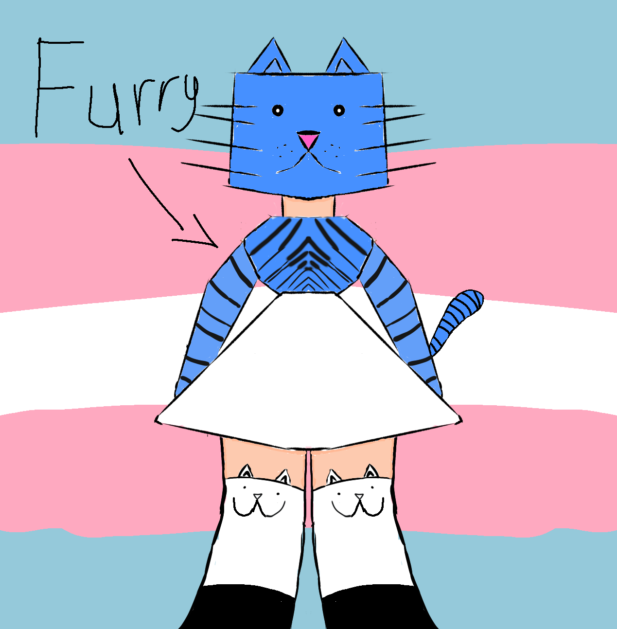 Trans furry - ibisPaint