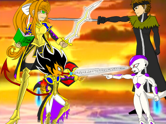 Drawing crossover - ibisPaint