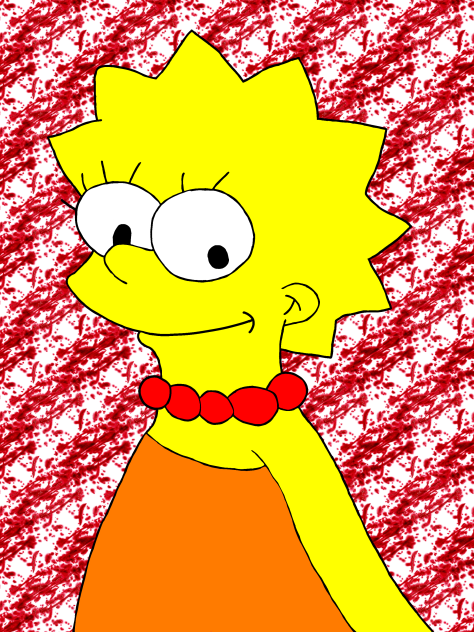 Lisa simpson - ibisPaint