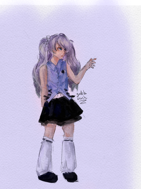 empty sekai hatsune miku - ibisPaint