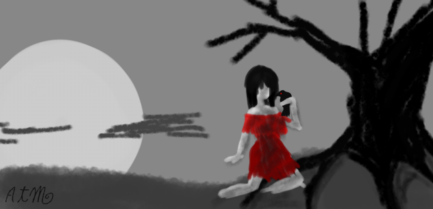 Amanda Na Noite de lua cheia - ibisPaint