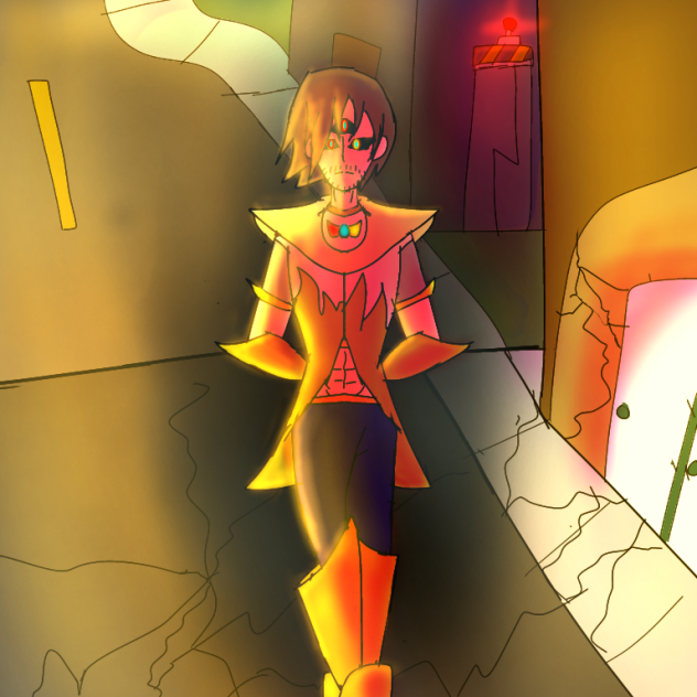 Skyline's special attack - ibisPaint