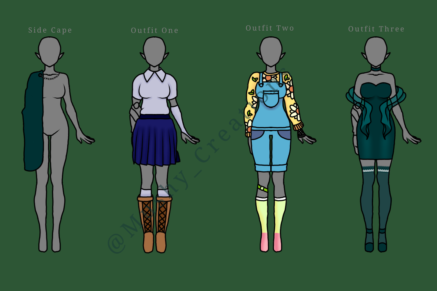 Hecate Outfits - ibisPaint