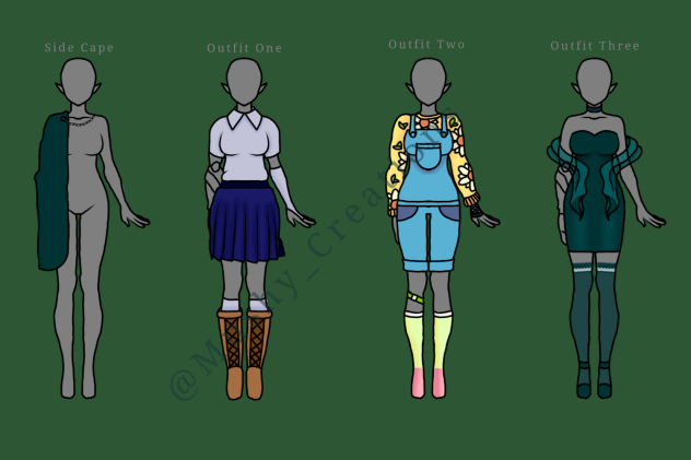 Hecate Outfits - ibisPaint