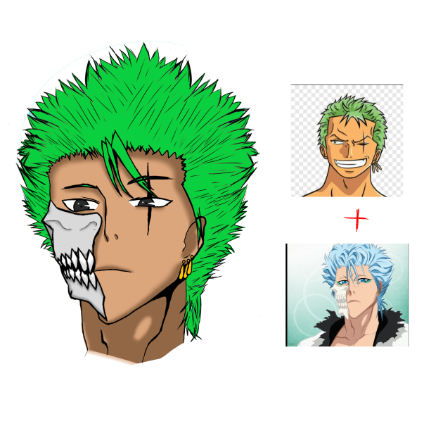 zoro bleach stile - ibisPaint