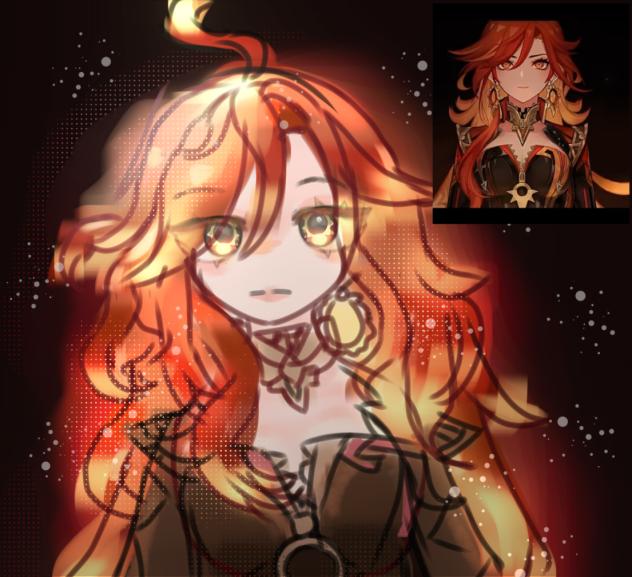 pyro archon fanart - ibisPaint