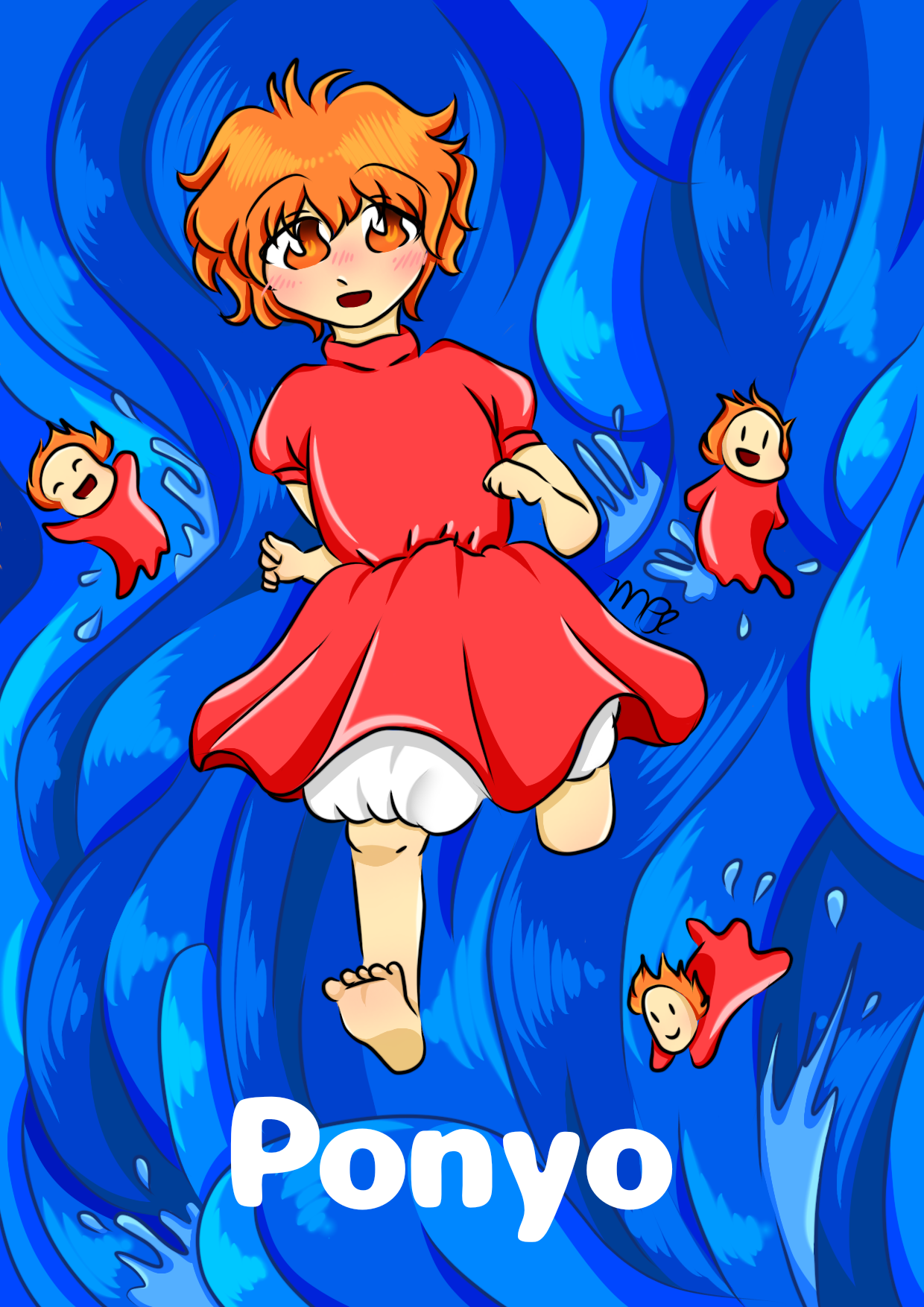 Ponyo Wave - ibisPaint
