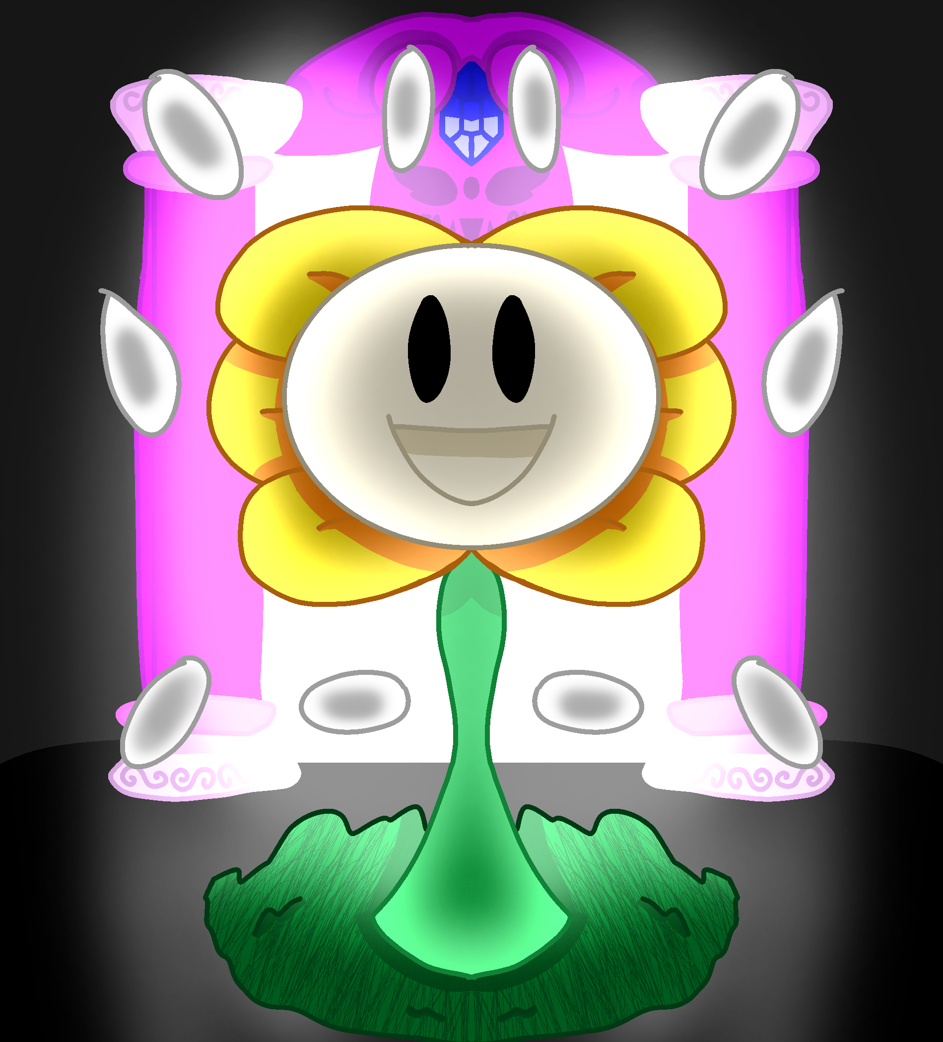 Flowey - ibisPaint