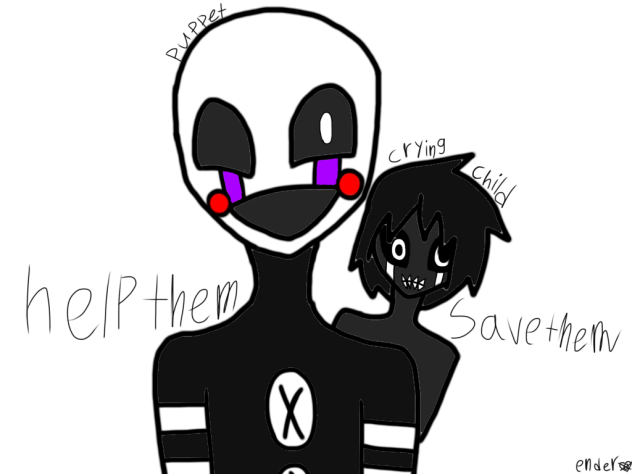 fnaf 2 puppet - ibisPaint