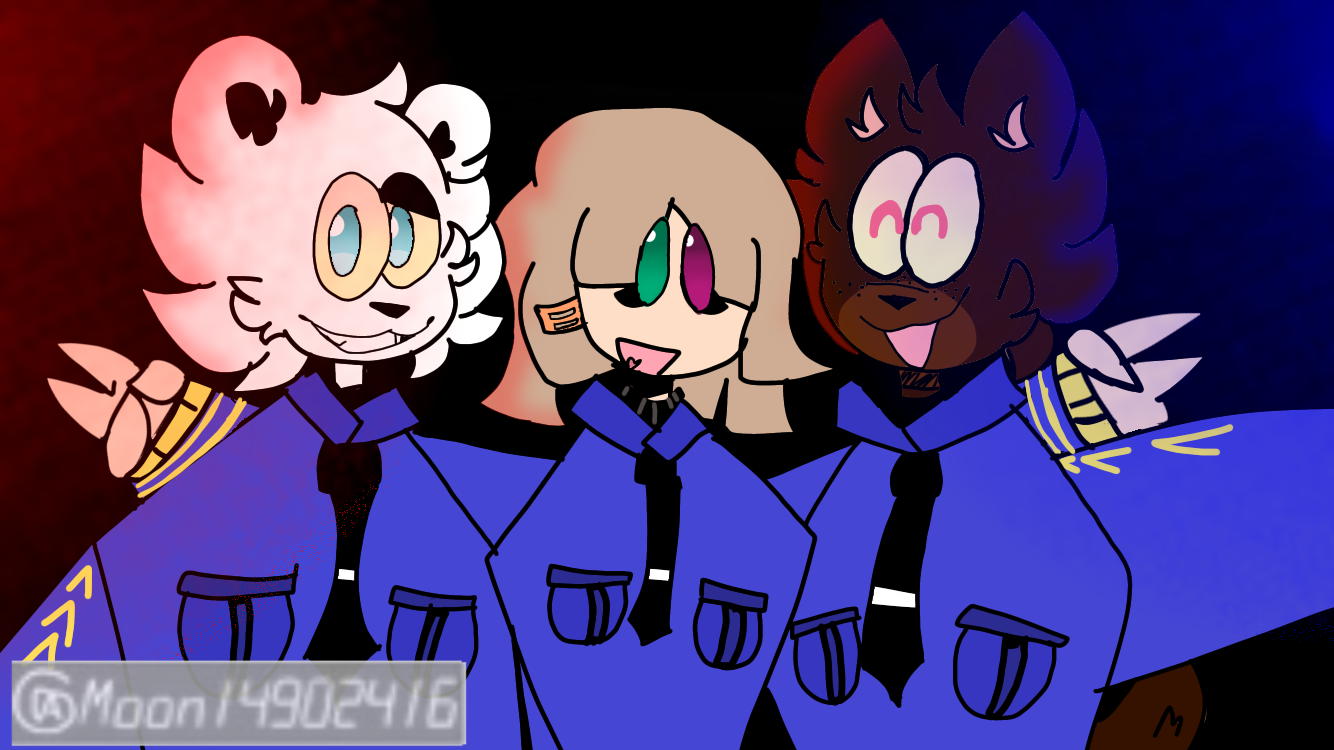 POLICE GANG! - ibisPaint
