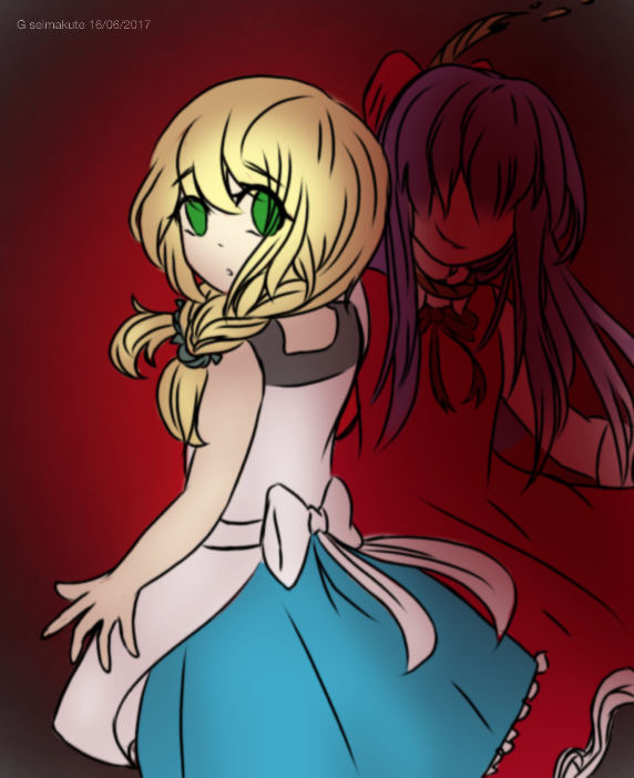 the witch's house viola and Ellen [FA] - ibisPaint