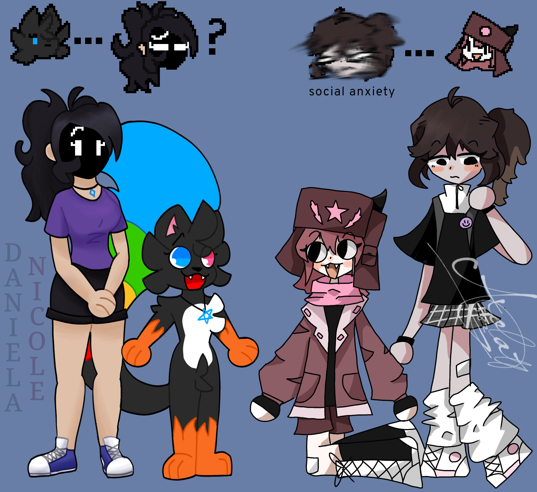 Collab with Daniela Nicole - ibisPaint