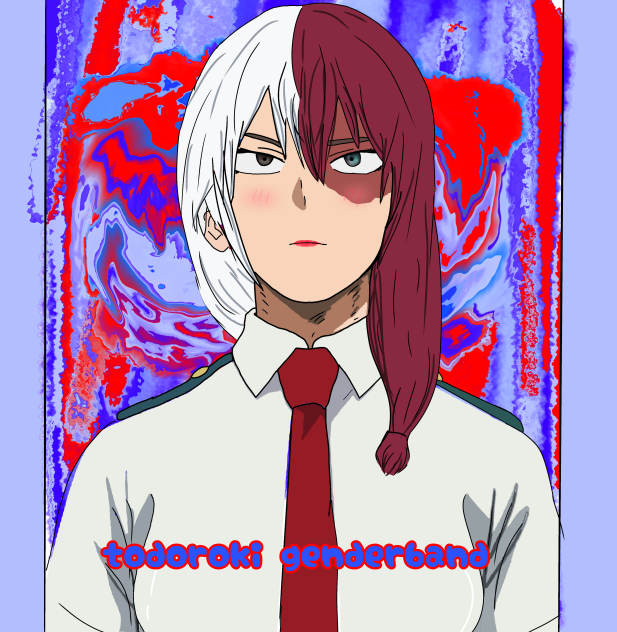 todoroki genderband - ibisPaint